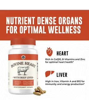 LEFT COAST PERFORMANCE Bovine Heart Capsules