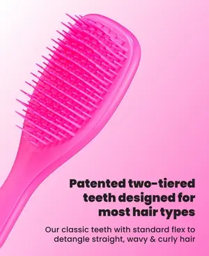 TANGLE TEEZER Mini Ultimate Detangler Hairbrush - Pink