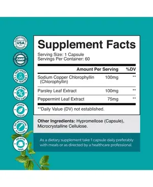 NATURE'S CRAFT Chlorophyll Complex Capsules