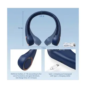 COWIN Portable Neck Fan - Blue