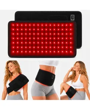 IRELIEV Fullglow Red Light And Near Infrared Universal Wrap - Black