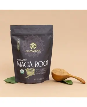 SUNWARRIOR Be Well Organic Maca Root Powder