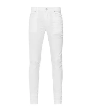Amiri Belt-loop Jeans With Distressed Detailing