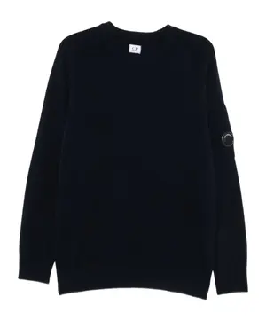 C.P. COMPANY Lens-detail Wool Sweater