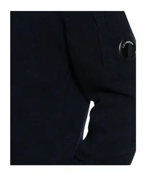 C.P. COMPANY Lens-detail Wool Sweater