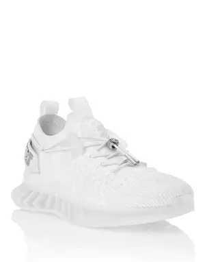 PLEIN SPORT Runner Hi-tech Sneakers - White