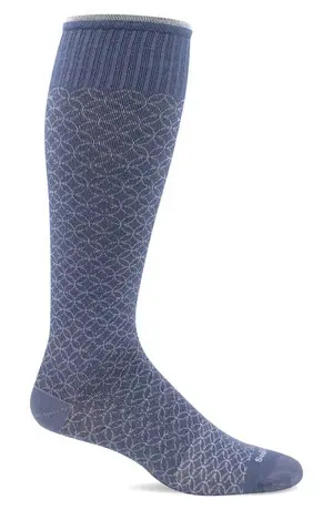 SOCKWELL Featherweight Compression Socks - Denim