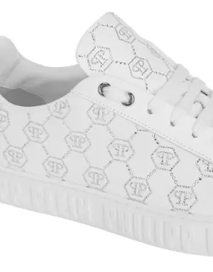 Philipp Plein Low-top Sneakers Carson Monogram Strass