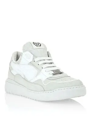 Philipp Plein Nubuck Sneakers Blaze Gen. 01 Monocolor