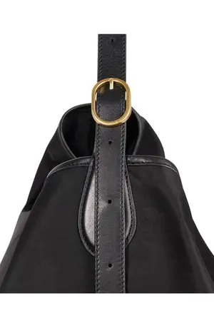 Vince Vivian Large Nylon Hobo Bag
