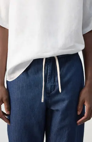 Mango Regular Fit Drawstring Waist Jeans