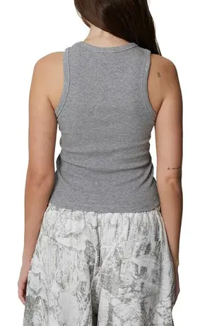 GOOD FOR NOTHING Ribbed Icarus Vest - Grey
