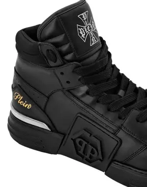 Philipp Plein Mid Top Sneakers Phantom Kicks - Black/black