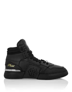 Philipp Plein Mid Top Sneakers Phantom Kicks - Black/black
