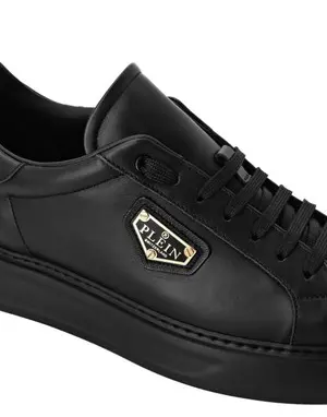 Philipp Plein Titan Plein Low-top Sneakers - Black/black