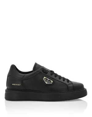 Philipp Plein Titan Plein Low-top Sneakers - Black/black