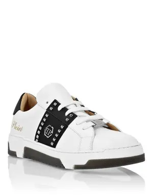 Philipp Plein Philipp Plein Studded Low-Top Sneakers Black