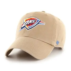 '47 Oklahoma City Thunder Logo Clean Up Adjustable Hat - Khaki