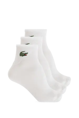 Lacoste Three-pack Of Socks With Logo