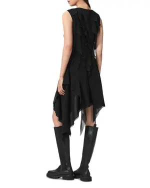 ALLSAINTS Angie High Low Dress