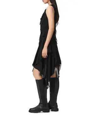 ALLSAINTS Angie High Low Dress