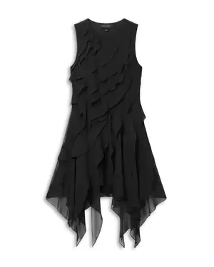 ALLSAINTS Angie High Low Dress