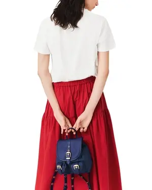 Maje Cote D'azur Embroidered T-shirt