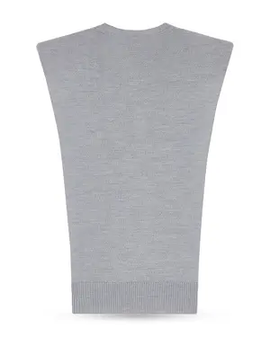Emporio Armani Virgin Wool Knit Top