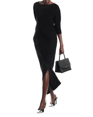 Emporio Armani Faux Wrap Skirt