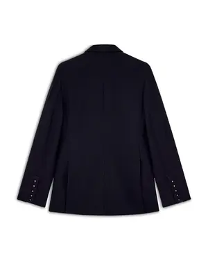 Emporio Armani Two Button Satin Blazer
