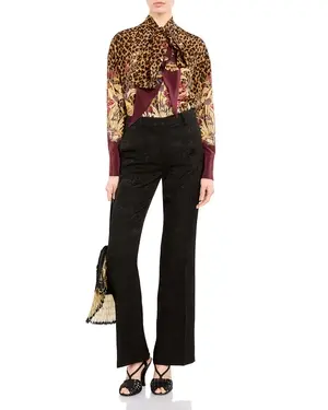 Etro Floral Bootcut Pants