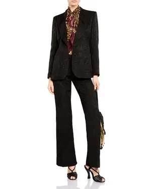 Etro Peak Lapel Fitted Jacket