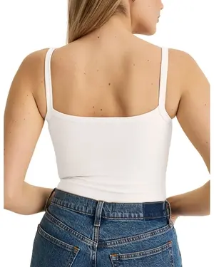 KNIX Sculpt Ribbed Camisole - White