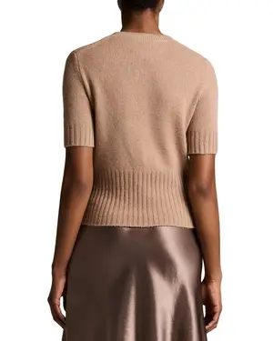 Vince Wool Cashmere Ribbed Sweater