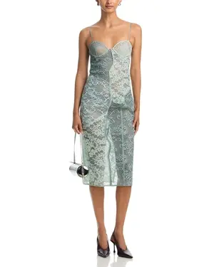 Acne Studios Lace Slip Dress