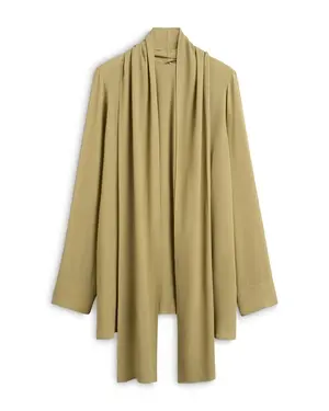 TOTEME Draped Scarf Blouse - Desert