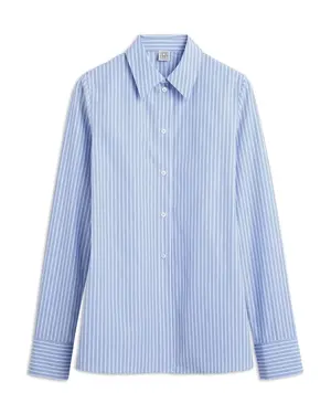 TOTEME Striped Cotton Shirt