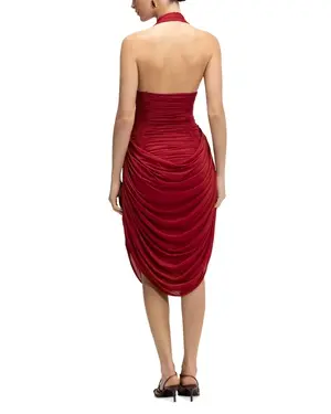 MAYGEL CORONEL Drapee Midi Dress