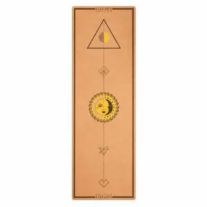 KEDGEREE DESIGN The Sun & Moon Ultra Light Travel Mat 2mm - Brown