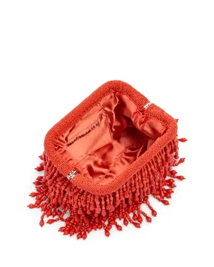 SIMONMILLER Beaded Drop Clutch - Orange