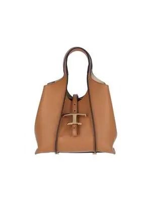 TOD`S Calfskin Leather Shoulder Bag For - Brown