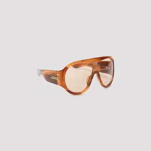 Bottega Veneta Chic Acetate Sunglasses - Brown