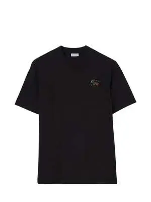 Burberry Check Logo Cotton T-shirt