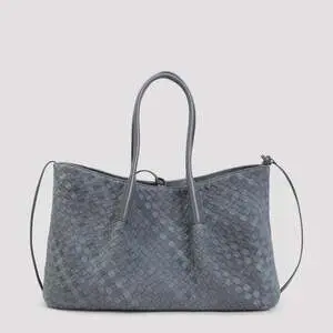 Bottega Veneta BOTTEGA VENETA Pinacoteca Suede Tote Blue
