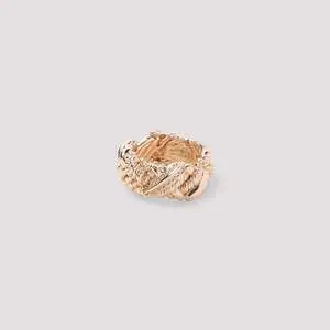 Bottega Veneta Elegant Brass Ring