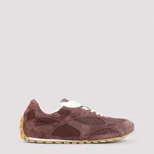 Bottega Veneta Orbit Suede Sneakers - Red