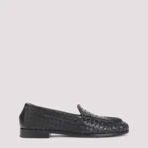 Bottega Veneta Silenzio Loafers - Black