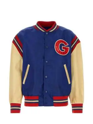 GOLDEN GOOSE G" Letterman Jacket - Navy