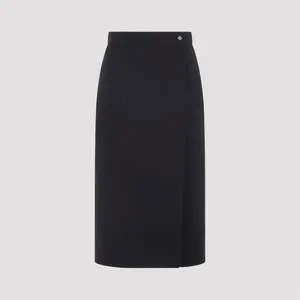 Bottega Veneta Mini Skirt In Cotton-silk Blend