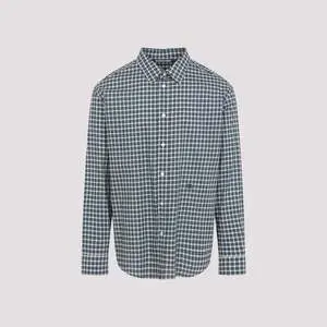Celine Rethexed Cotton Shirt - Black